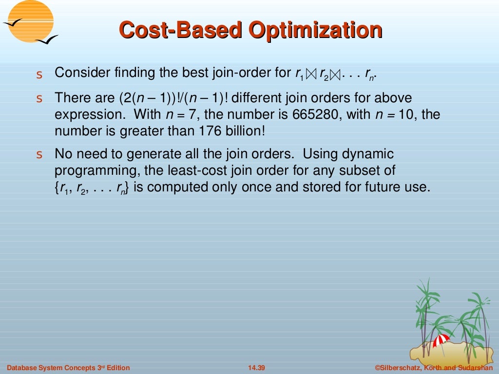 14. Query Optimization in DBMS
