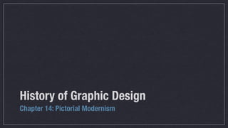 Ch14 Pictorial Modernism | PDF