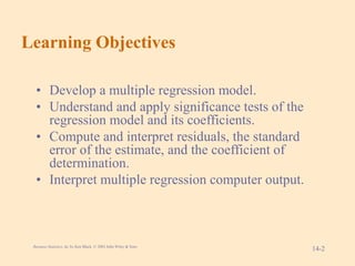 multiple regression in statistics114.ppt