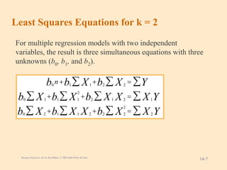 multiple regression in statistics114.ppt