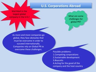 Chapter 14: Global Public Relations | PPT