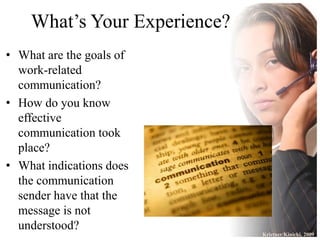 OB - Communication and Networking | PPT