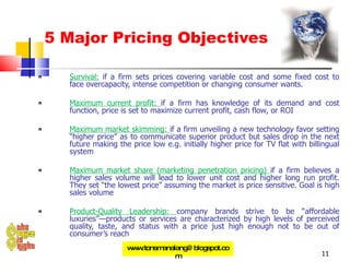 Ch 14 Developing Pricing Strategies And Programs- Manalang | PPT