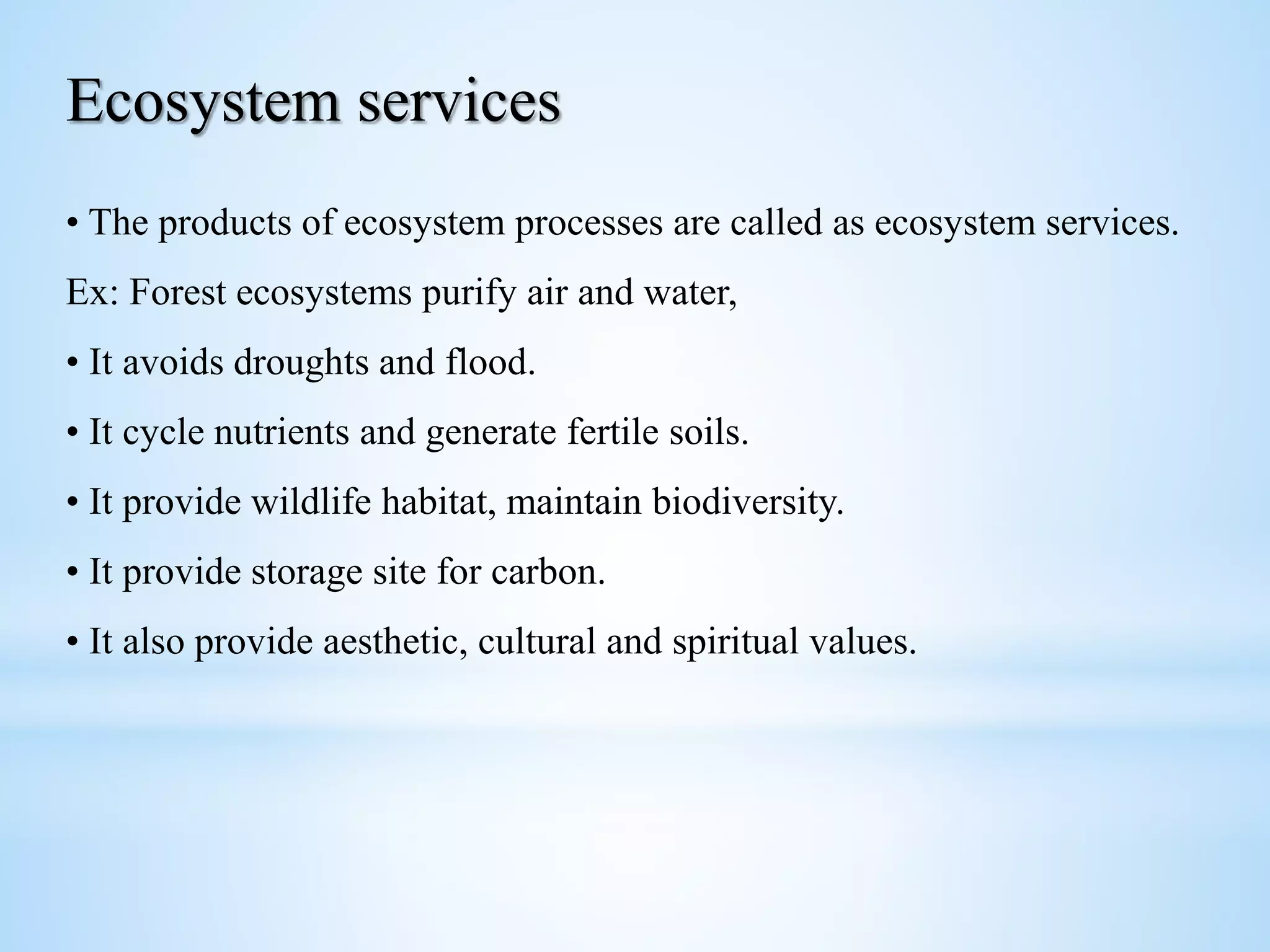 Ch 14 - Ecosystem || Class 12 || | PPTX