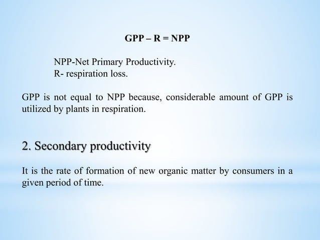 Ch 14 - Ecosystem || Class 12 || | PPTX