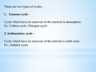Ch 14 - Ecosystem || Class 12 || | PPTX