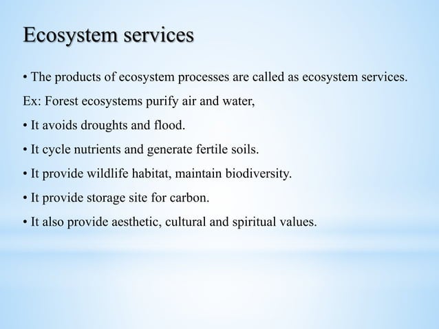 Ch 14 - Ecosystem || Class 12 || | PPTX