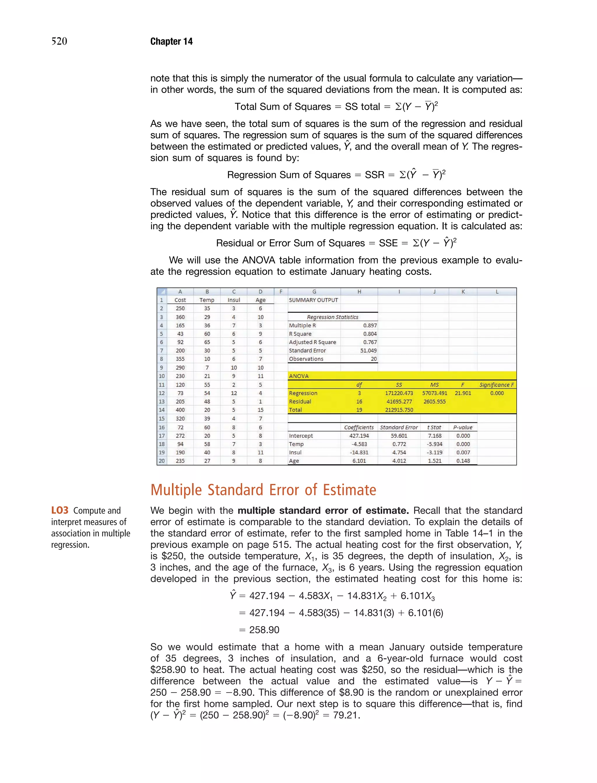 Ch14 multiple regression | PDF