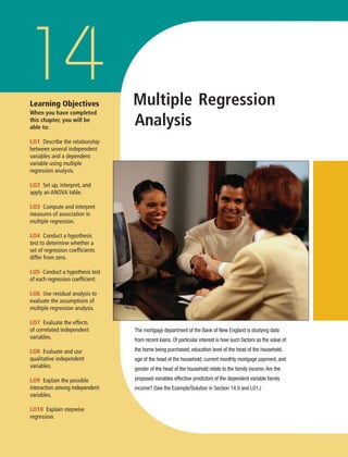 Ch14 multiple regression | PDF