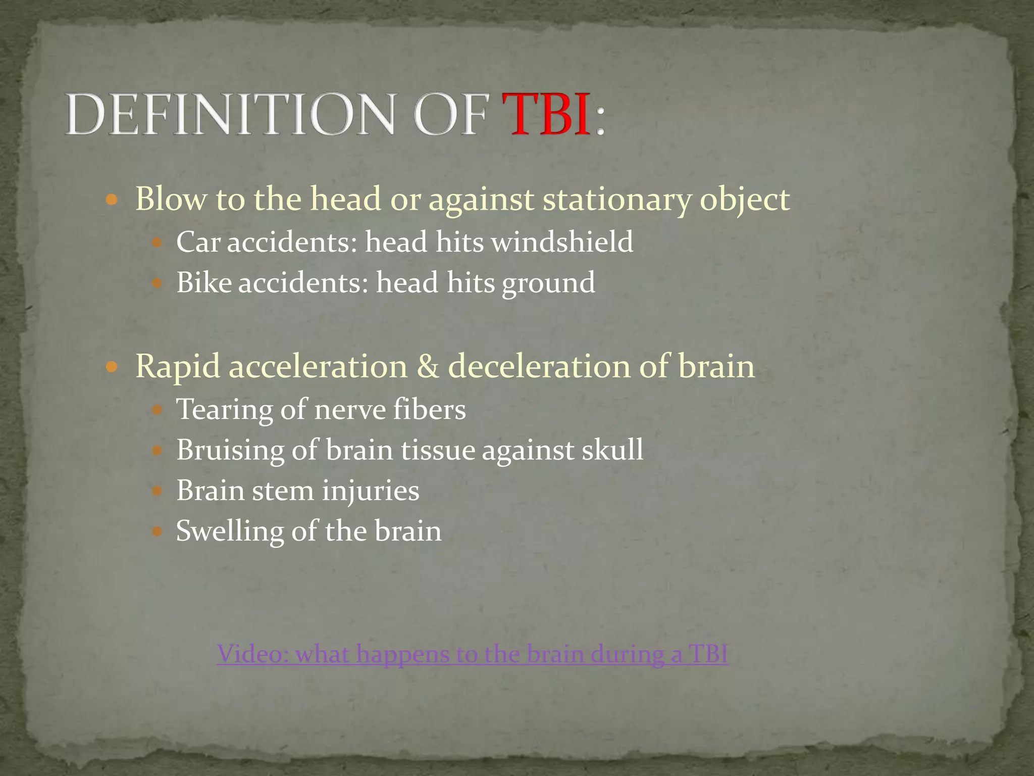 Physical Disabilities, TBI, and Health Disorders | PPTX