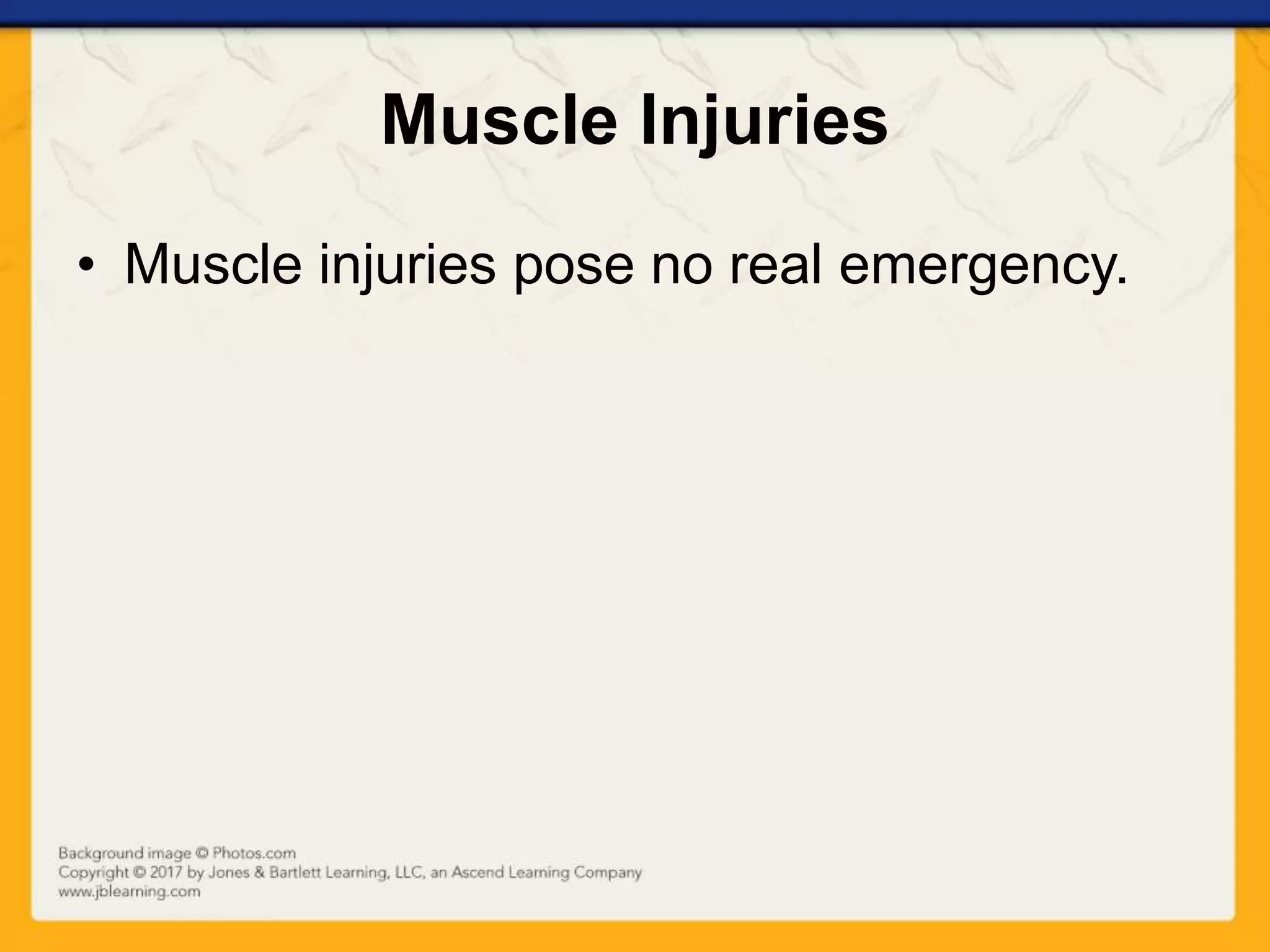 Ch14 presentation bone_joint_muscle_injuries | PPTX | Death, Injury, or ...