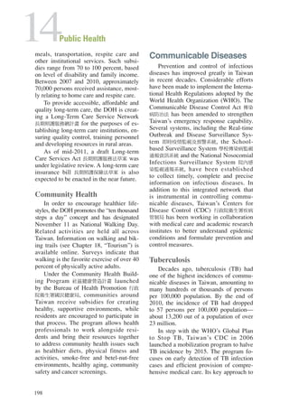 Public Health. ROC (Taiwan) Yearbook 2011 Ch14 public health | PDF