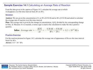 AP Chemistry Chapter 14 Sample Exercises | PPT