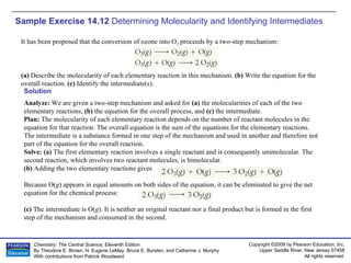 AP Chemistry Chapter 14 Sample Exercises | PPT