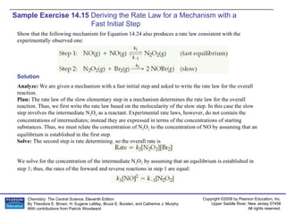 AP Chemistry Chapter 14 Sample Exercises | PPT