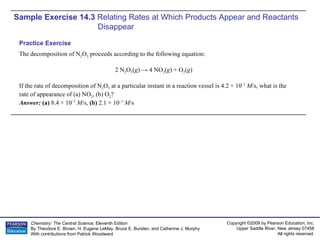 AP Chemistry Chapter 14 Sample Exercises | PPT