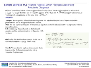 Ch14 sample exercise | PDF