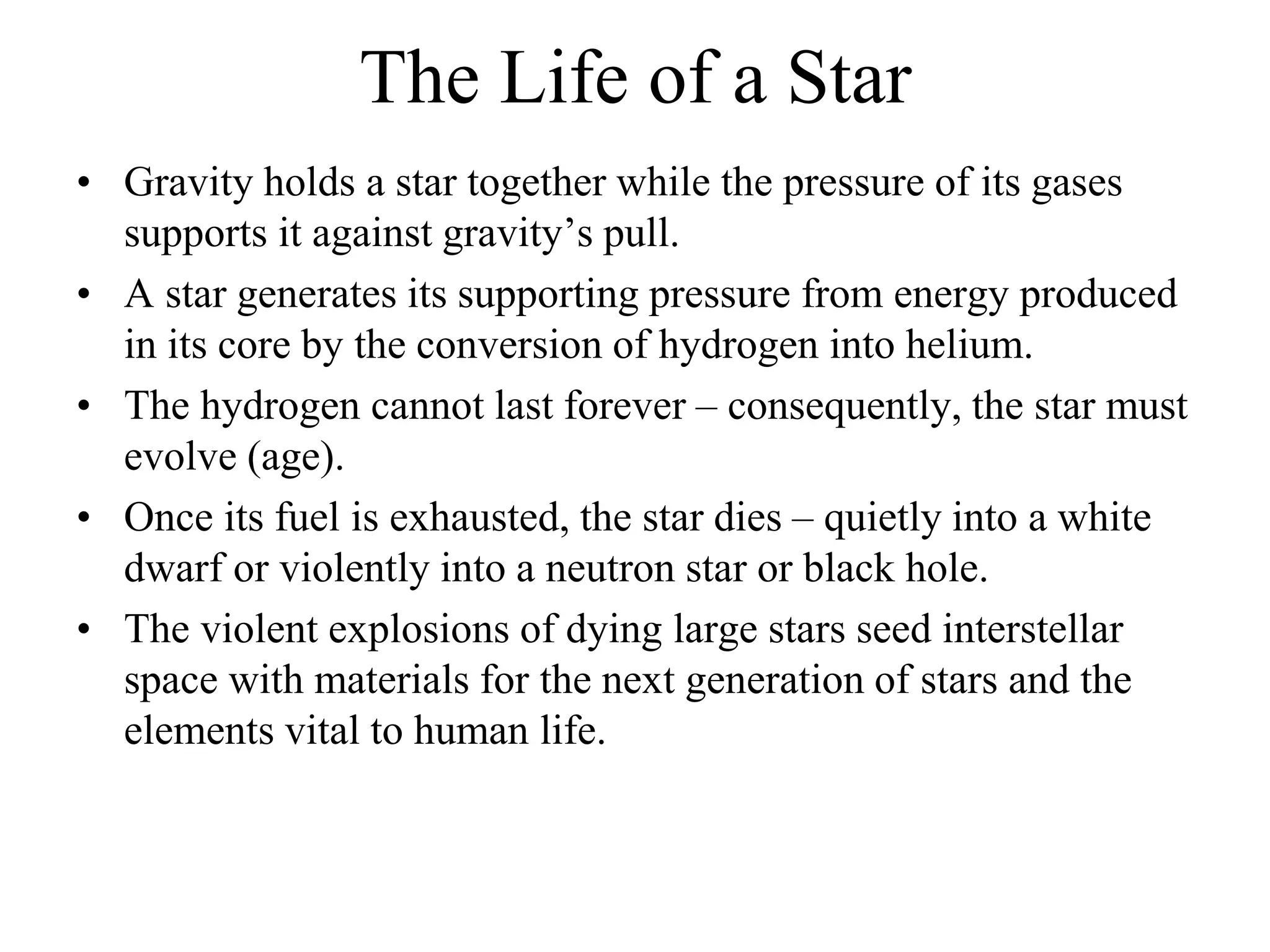 Ch14 stellar evolution | PPTX