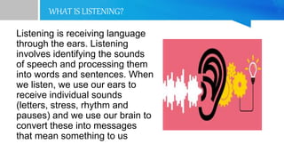 Ch 14 strategies for successful speaking and successful listening | PPTX