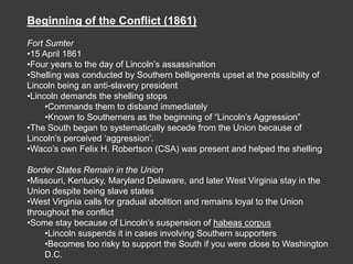 Ch 14 The Civil War | PPT