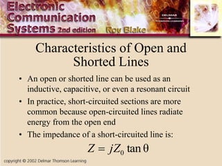 Ch14 transmission line. Class 11 cbse .. | PPT