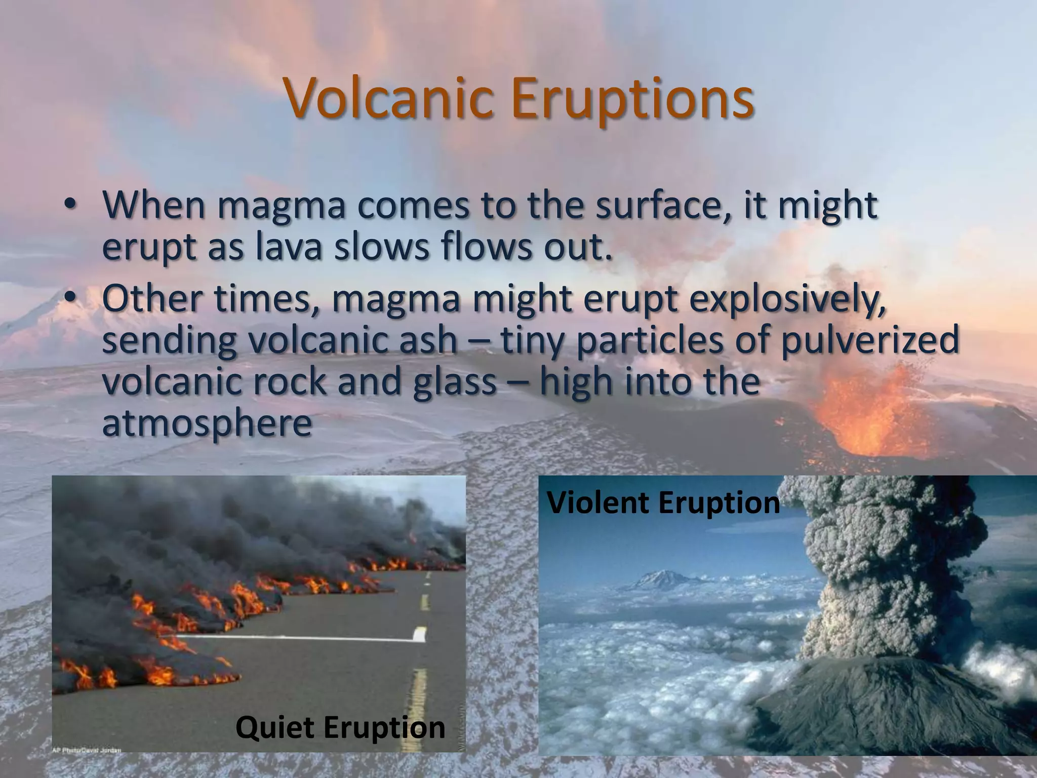 Chapter 15.2: Volcanoes | PPTX