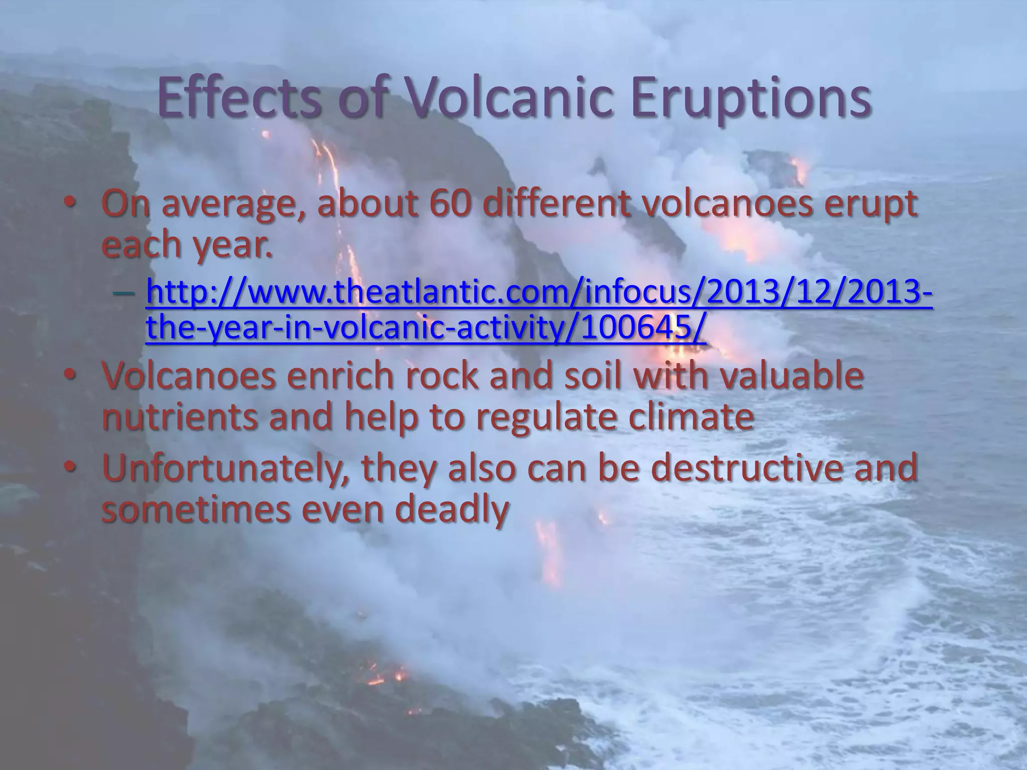 Chapter 15.2: Volcanoes | PPTX