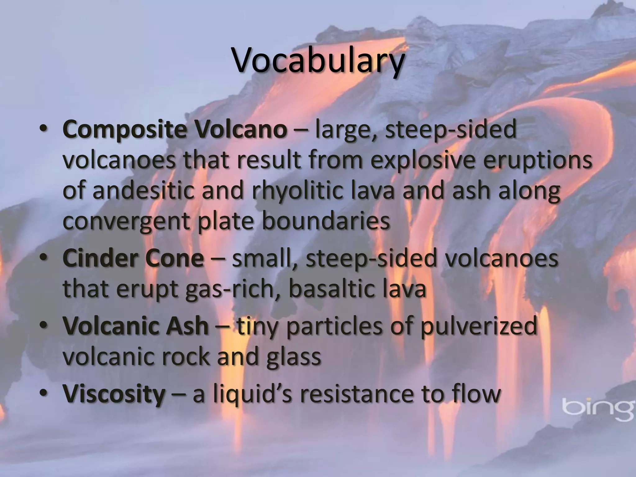 Chapter 15.2: Volcanoes | PPTX