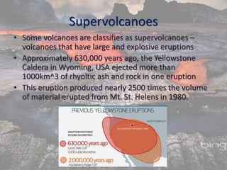 Chapter 15.2: Volcanoes | PPTX