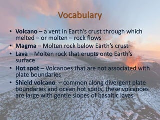 Chapter 15.2: Volcanoes | PPTX