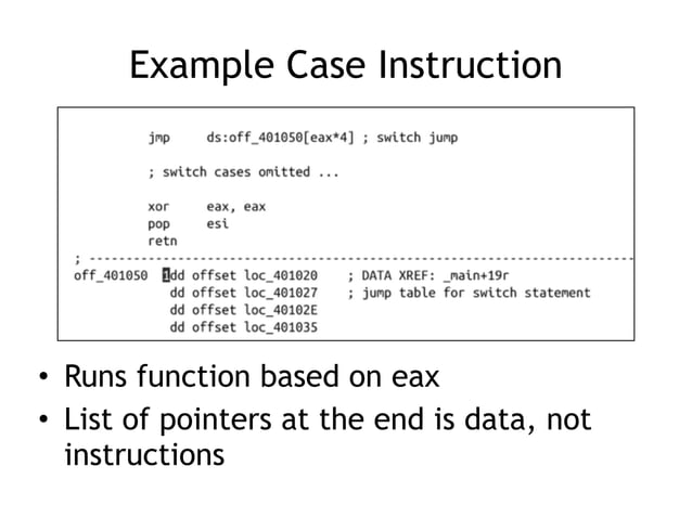 Practical Malware Analysis: Ch 15: Anti-Disassembly | PDF | Programming Languages | Computing