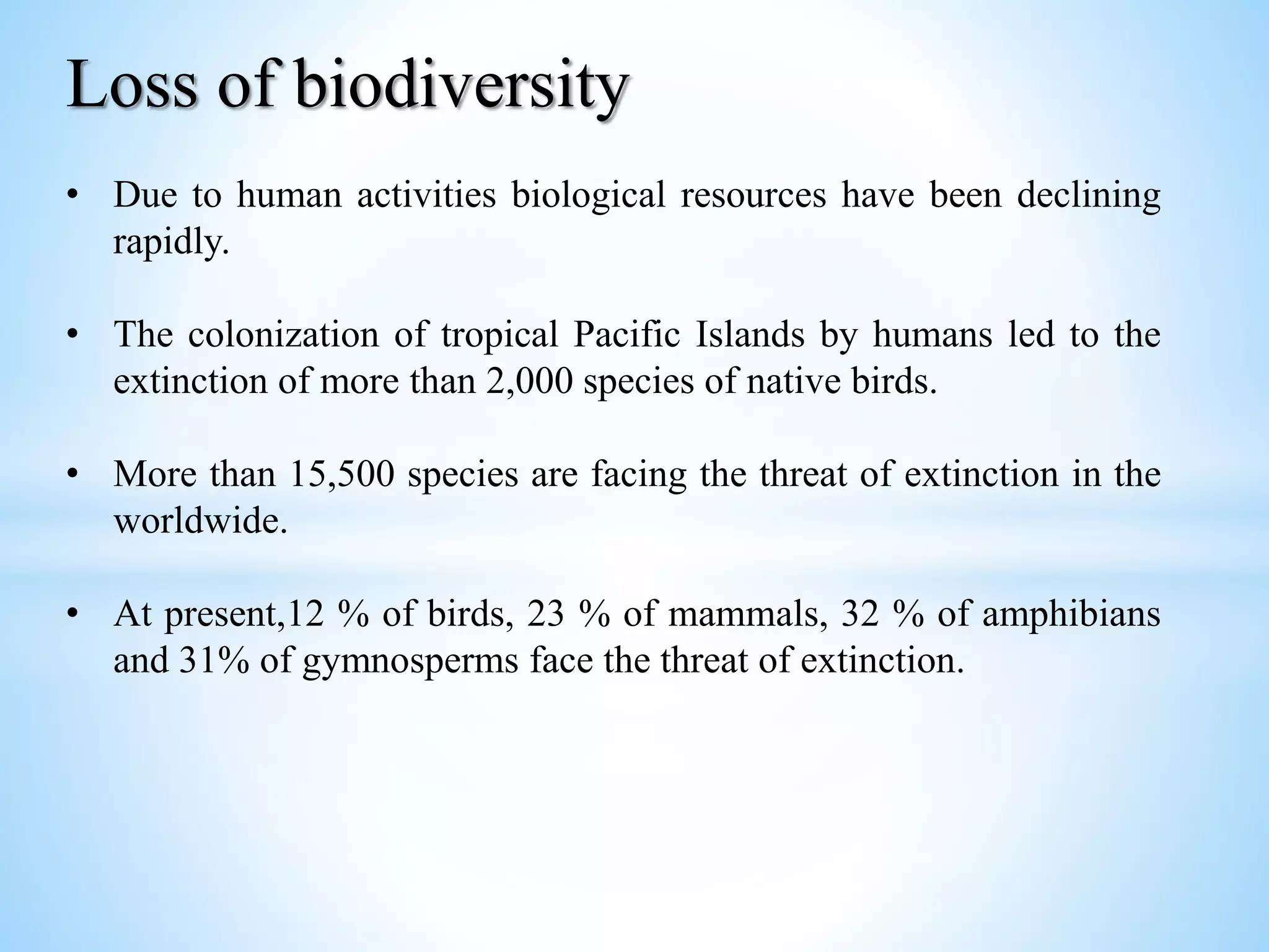 Ch 15 - Biodiversity and Conservation || Class 12 || | PPTX