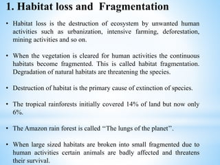 Ch 15 - Biodiversity and Conservation || Class 12 || | PPTX