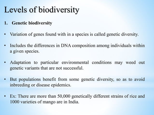 Ch 15 - Biodiversity and Conservation || Class 12 || | PPTX | Geography ...