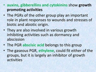 PLANT GROWTH REGULATORS | PPTX
