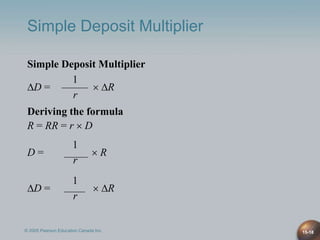 multiple deposit creation and the money supply process | PPT