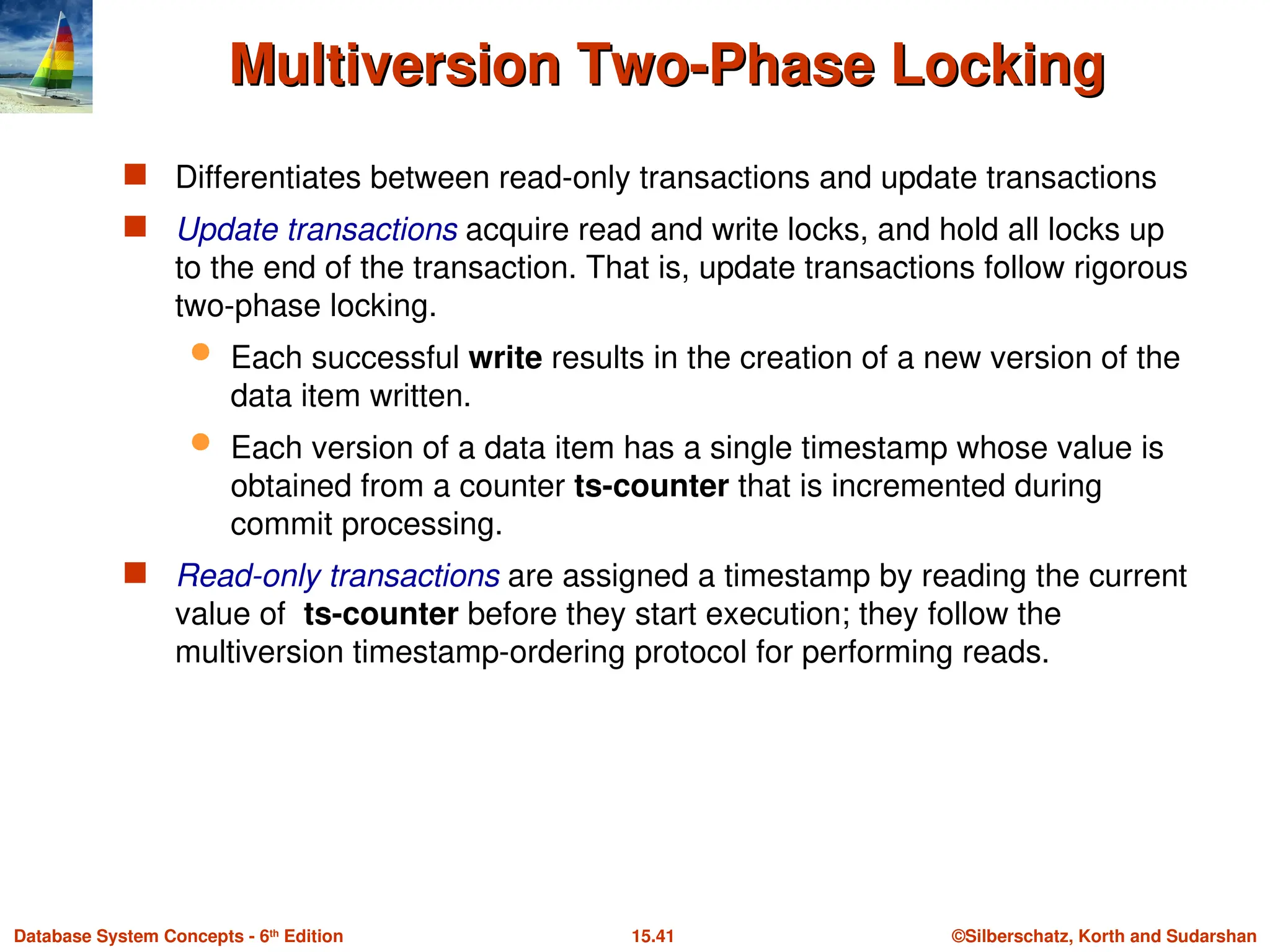 Concurrency Control Protocols Deadlocks Ppt 0567
