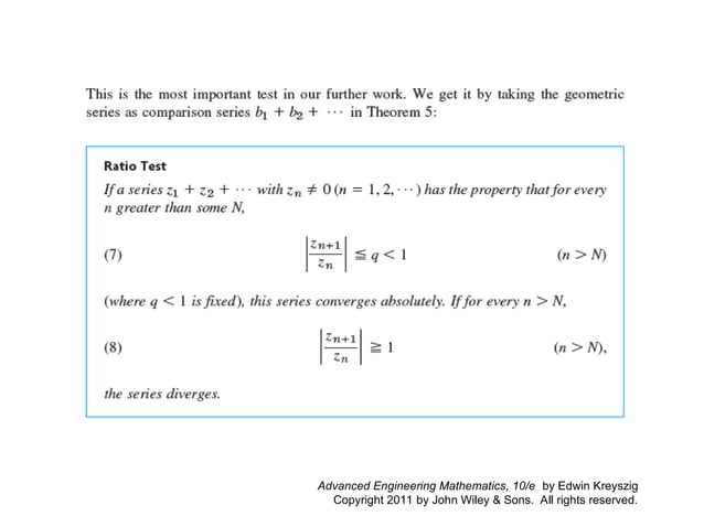 Power Series, Taylor Series Lecture Note | PPT