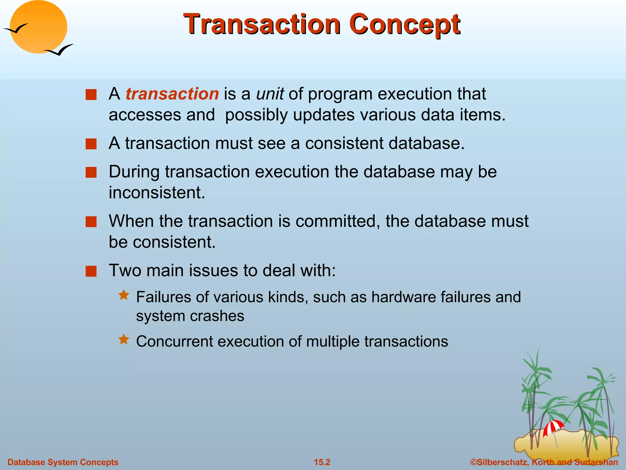 15. Transactions in DBMS | PPT