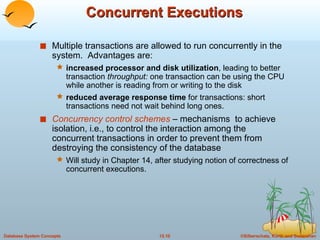 15. Transactions in DBMS | PPT
