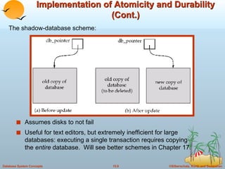 15. Transactions in DBMS | PPT