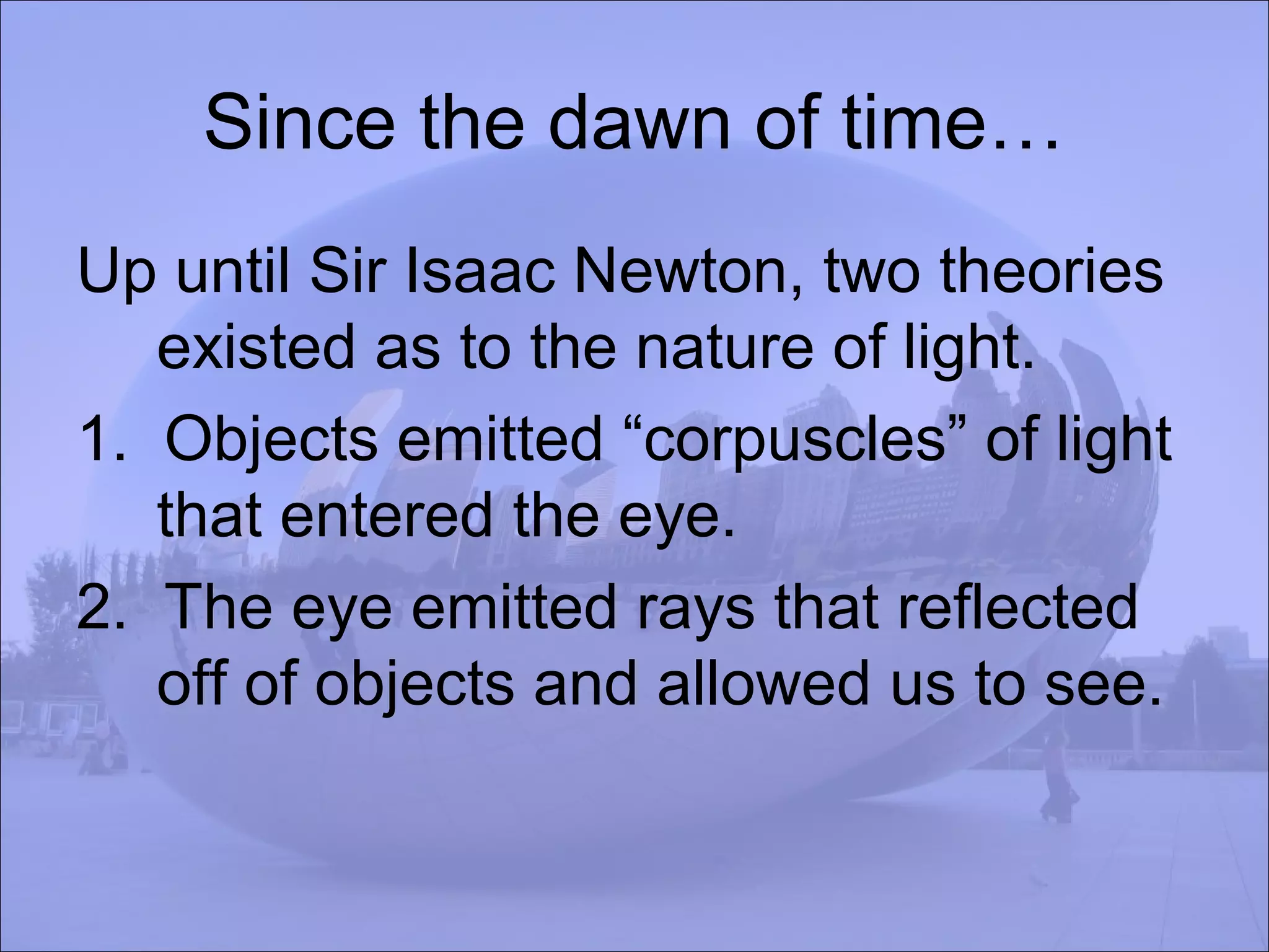 Ch15 - light history | PPT