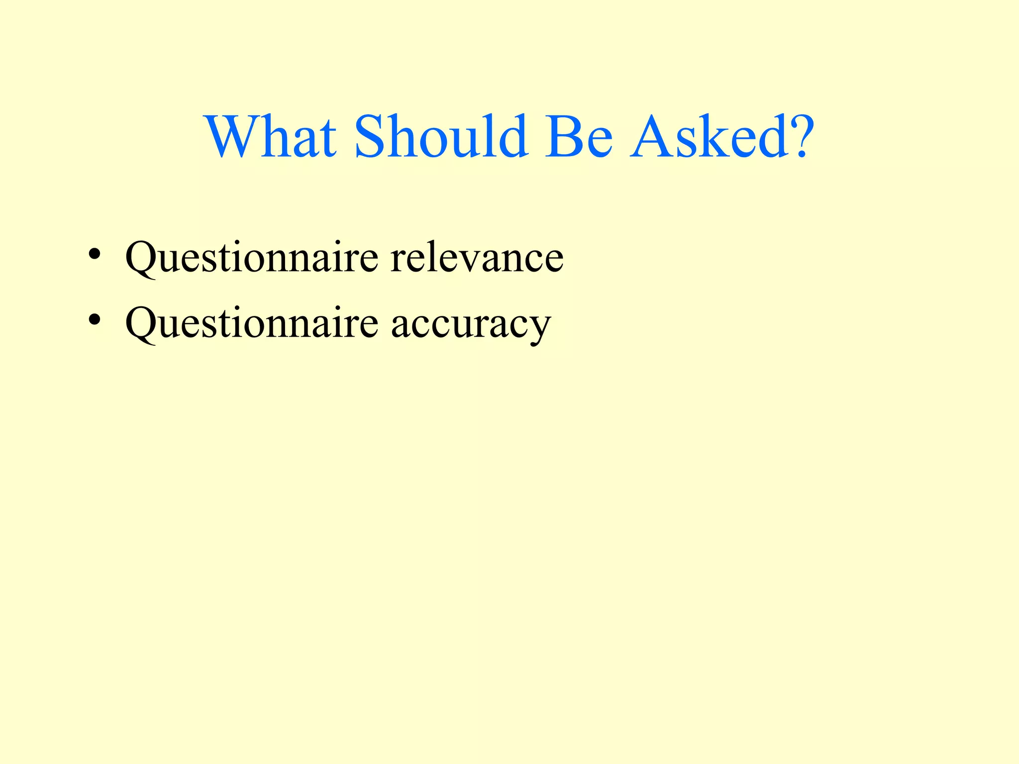 Ch15 questionnaire design | PPT