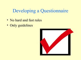 Ch15 questionnaire design | PPT