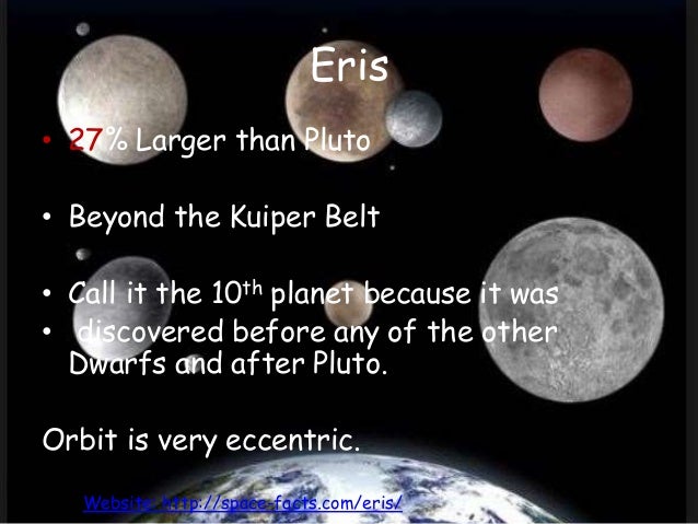 Eris Dwarf Planet Facts And Information Planets Education 14 Neptune ...