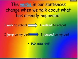 SIMPLE PAST TENSE GRADE 2 | PPTX