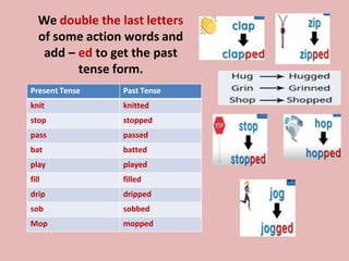 SIMPLE PAST TENSE GRADE 2 | PPTX