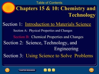 Matter: Chemical Properties & Changes | PPT