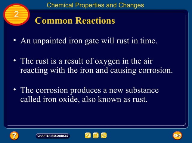 Matter: Chemical Properties & Changes | PPT