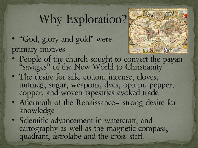 Exploration and Conquest | PPT
